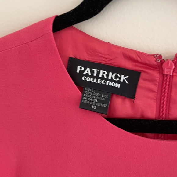 Patrick Collection | Dresses | Patrick Collection Pure Silk Pink Dress ...